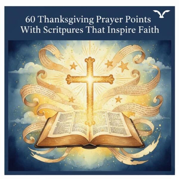 60 Thanksgiving Prayer Points With Scriptures For Daily Gratitude