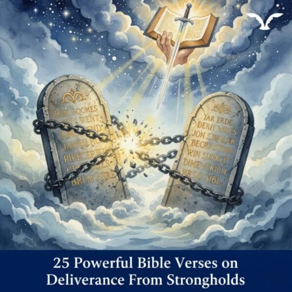 25 Powerful Bible Verses on Deliverance From Strongholds